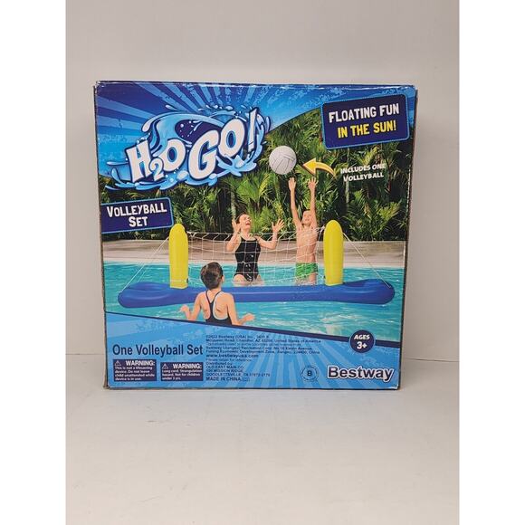 Bestway | Toys | Bestway H2 Go Inflatable Volleyball Set Floating ...